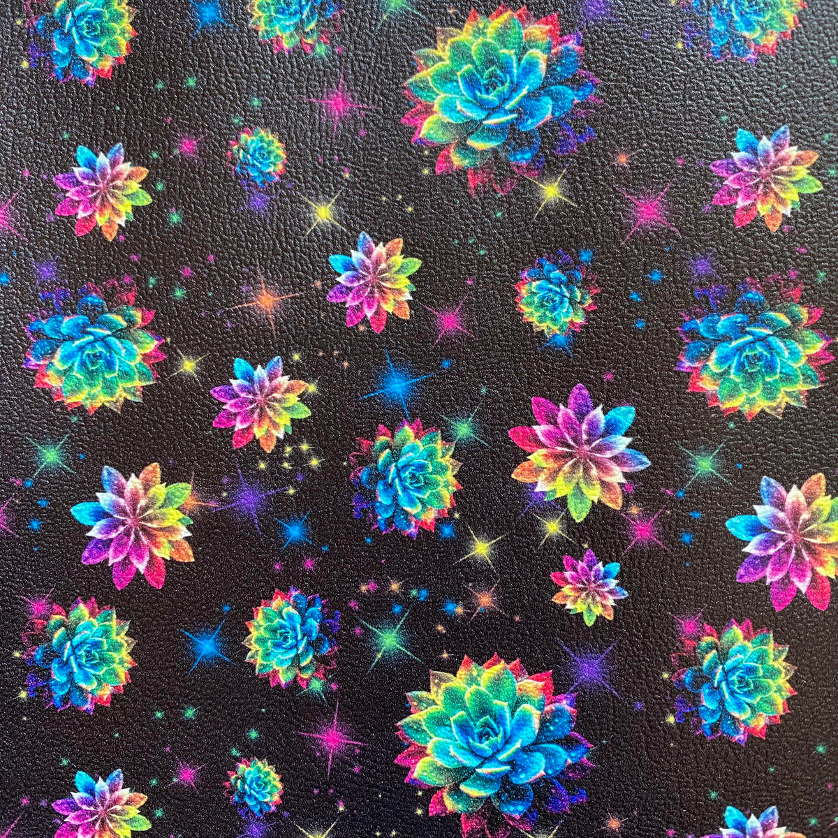 Neon Flowers (Matches Neon Animal Panel Pack)| Glitterbugfairy