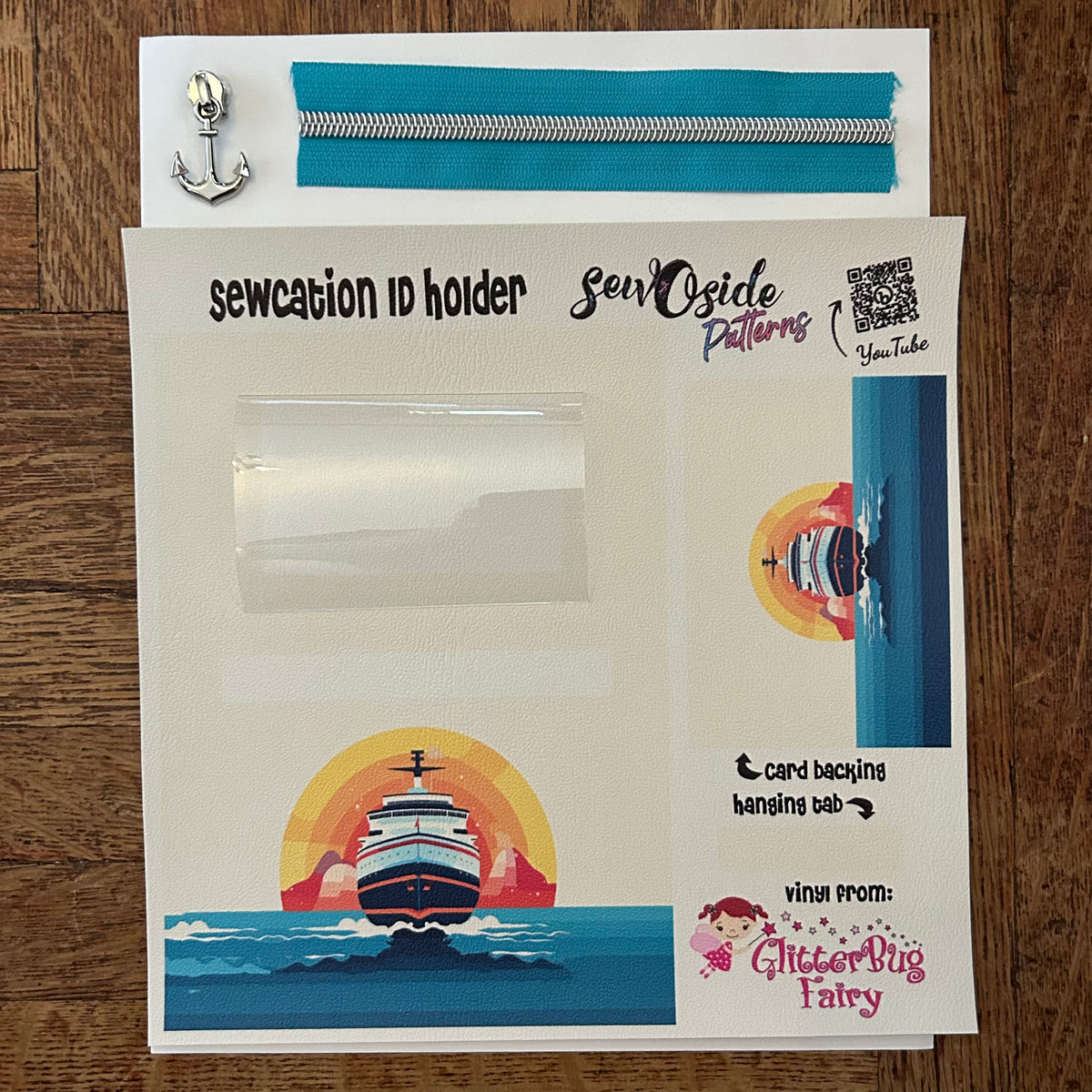 Cruise Ship ID Wallet kit| Glitterbugfairy