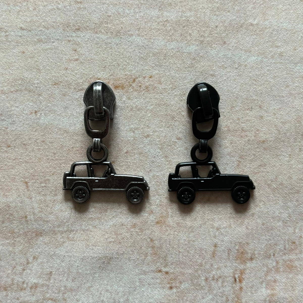 Off road vehicle #5 zipper pull| Glitterbugfairy