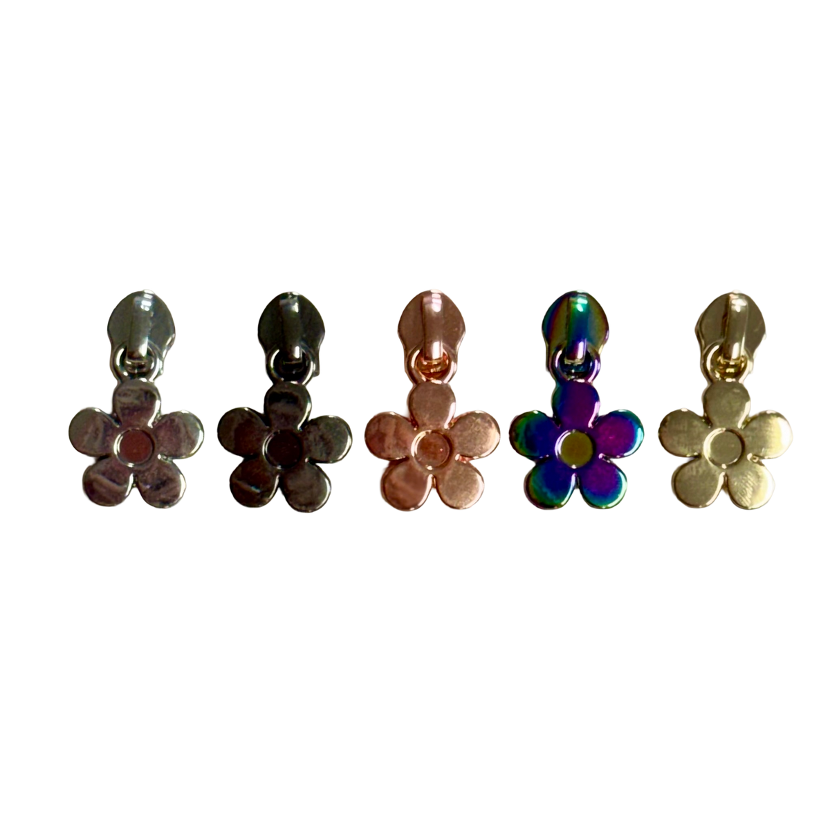 Small Flower #5 Zipper Pull| Glitterbugfairy