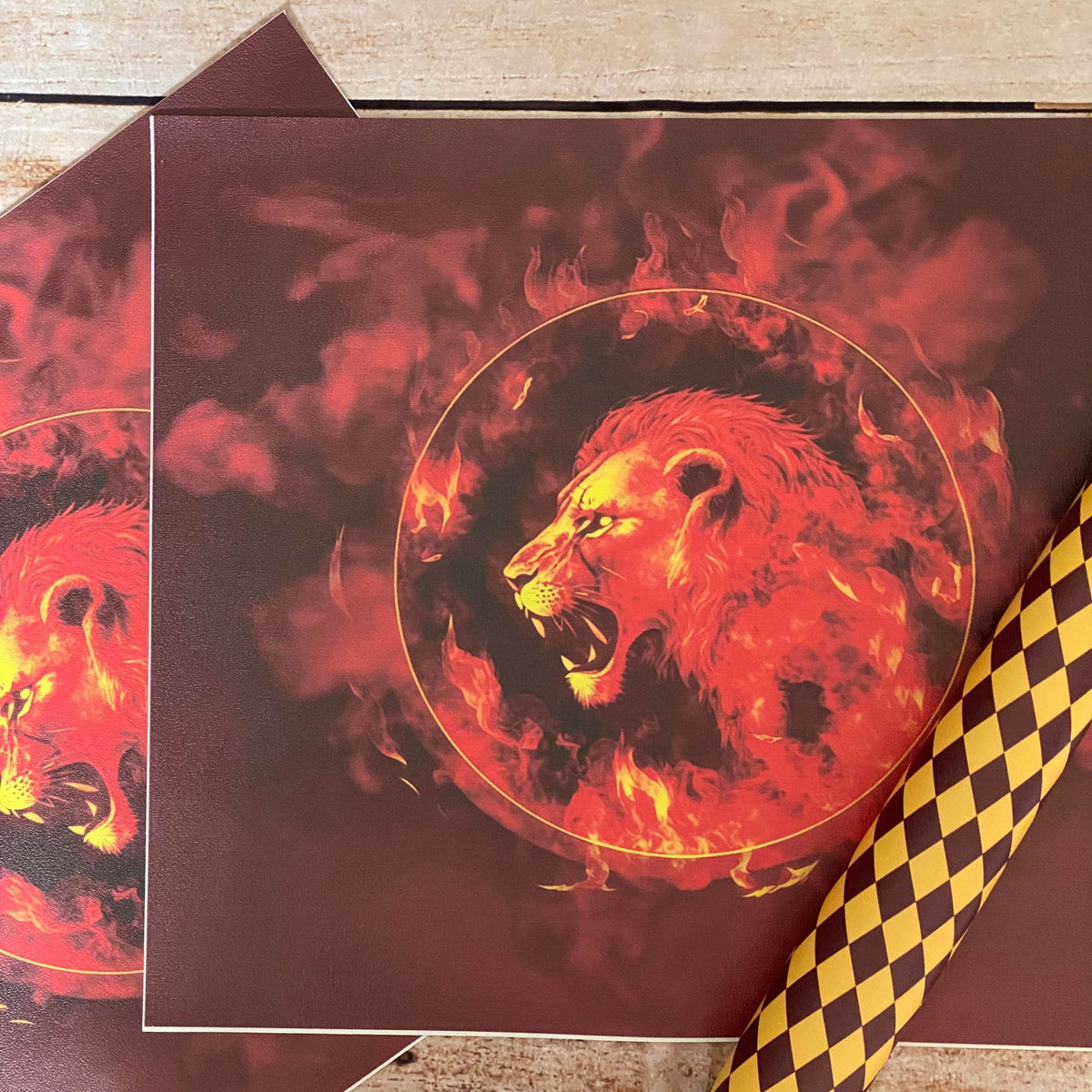 Red Lion Panel| Glitterbugfairy