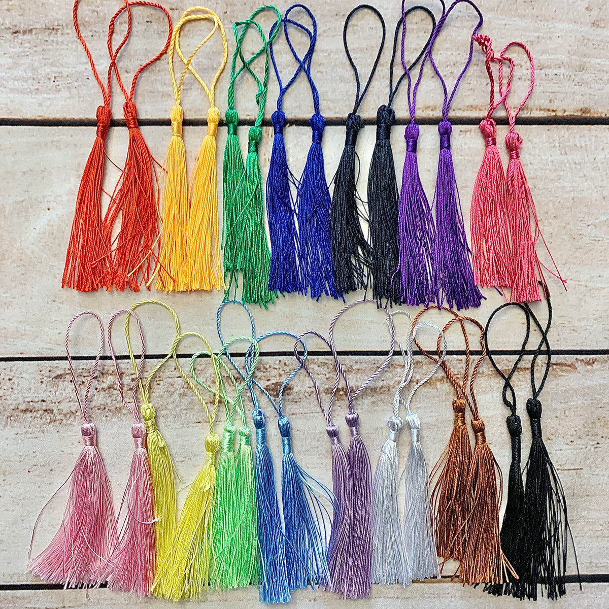 Tassels for Bookmarks 30 pack| Glitterbugfairy