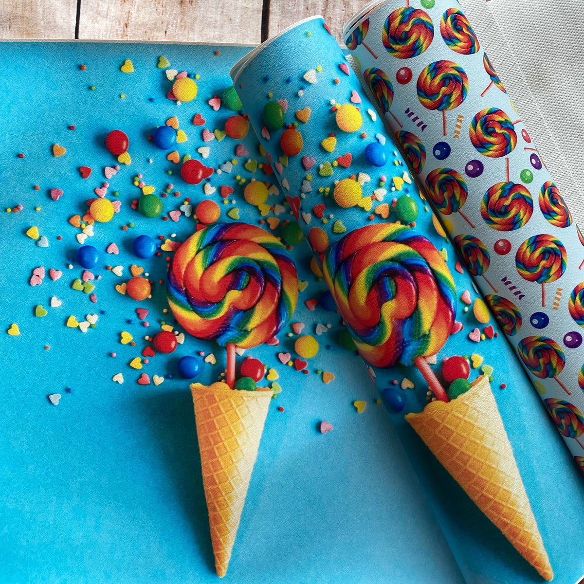 Candy Cone Panel| Glitterbugfairy