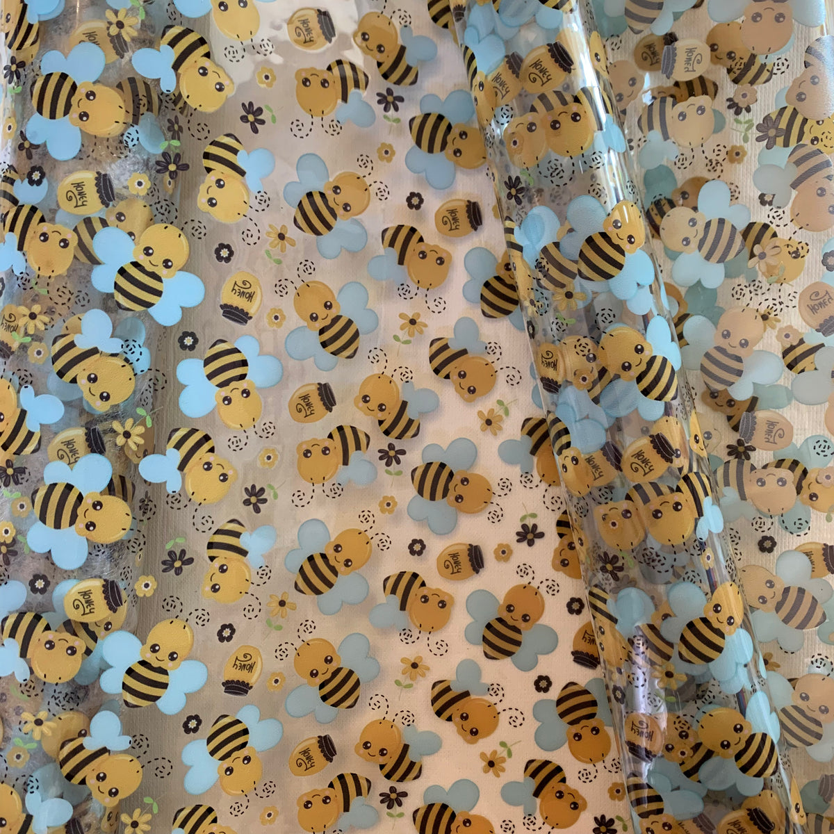 Clear Bees TPU| Glitterbugfairy