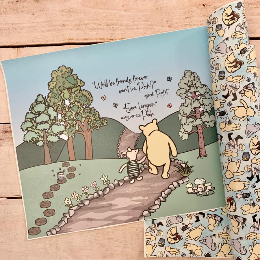 Pooh Friends Panel| Glitterbugfairy